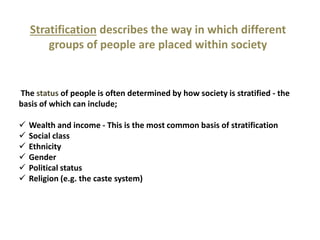 Social Stratification | PPT