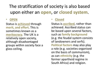 Social Stratification | PPT