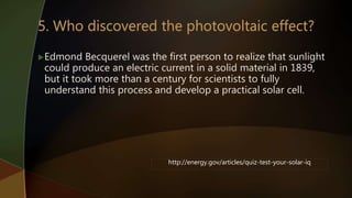 16 Solar Self-Check | PPTX