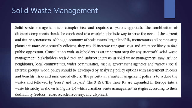 Solid waste-management | PPTX