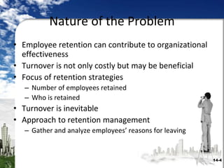 6 staffing system and retention management | PPTX