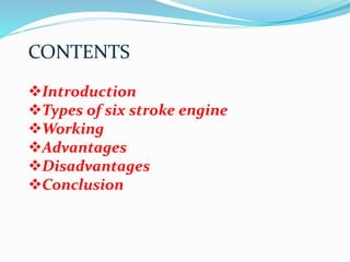 6stroke engine | PPTX