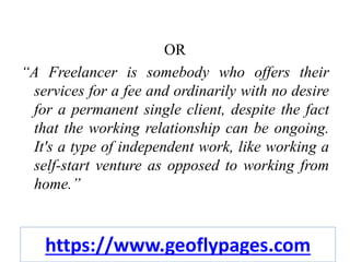 6 Step Guide to Become a Successful Freelancer Tips in 2020 ...