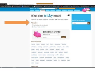 6 step new word acquisition | PPTX