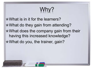 6 steps to consider before planning training | PPT