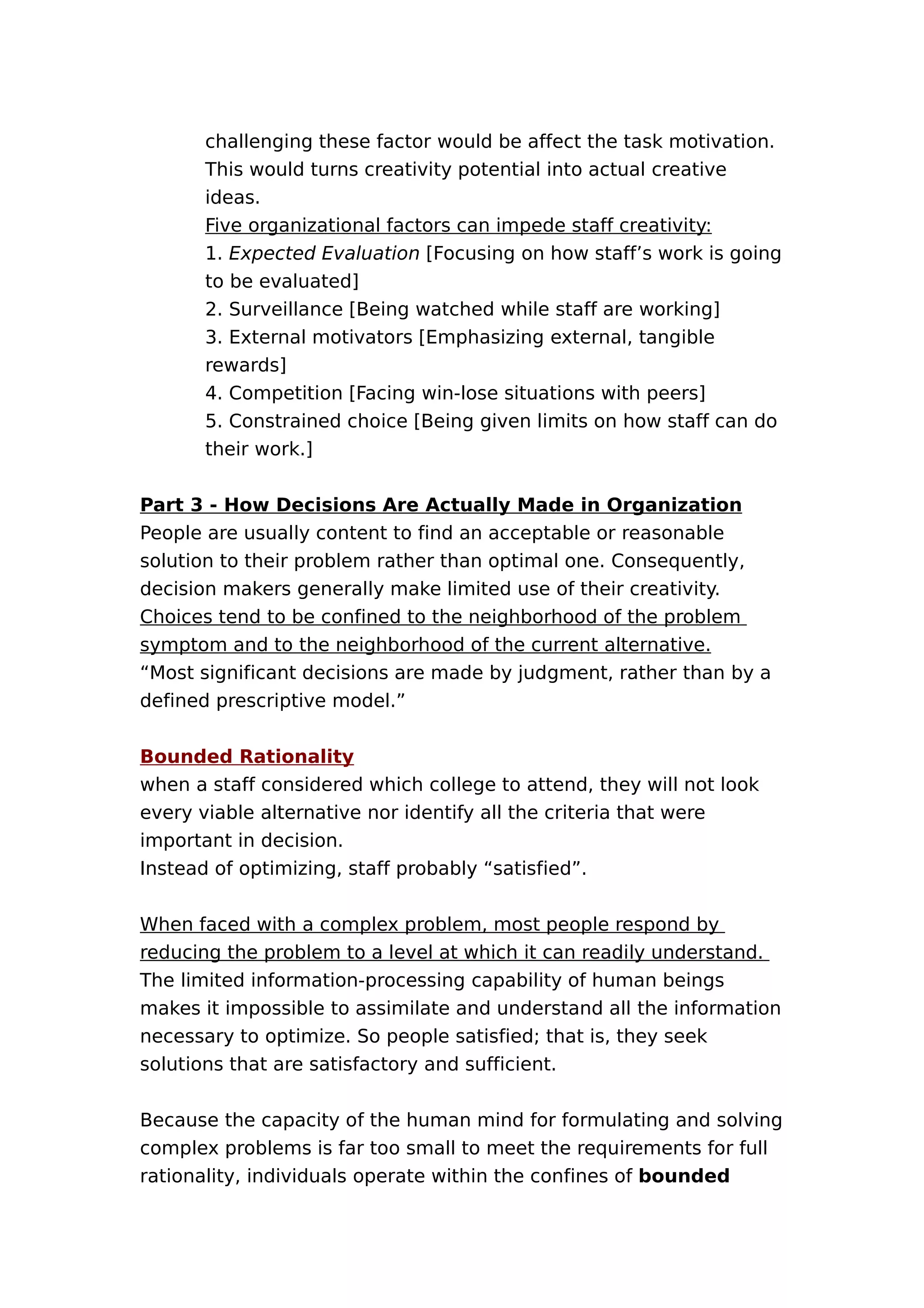 6 steps decision making model | PDF