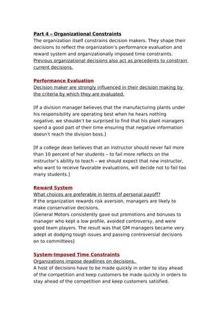 6 steps decision making model | PDF