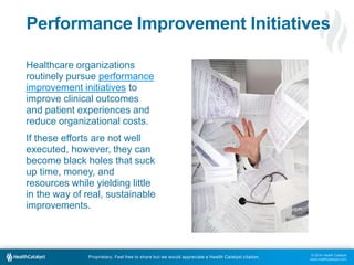 6 Steps for Implementing Successful Performance Improvement Initiatives ...