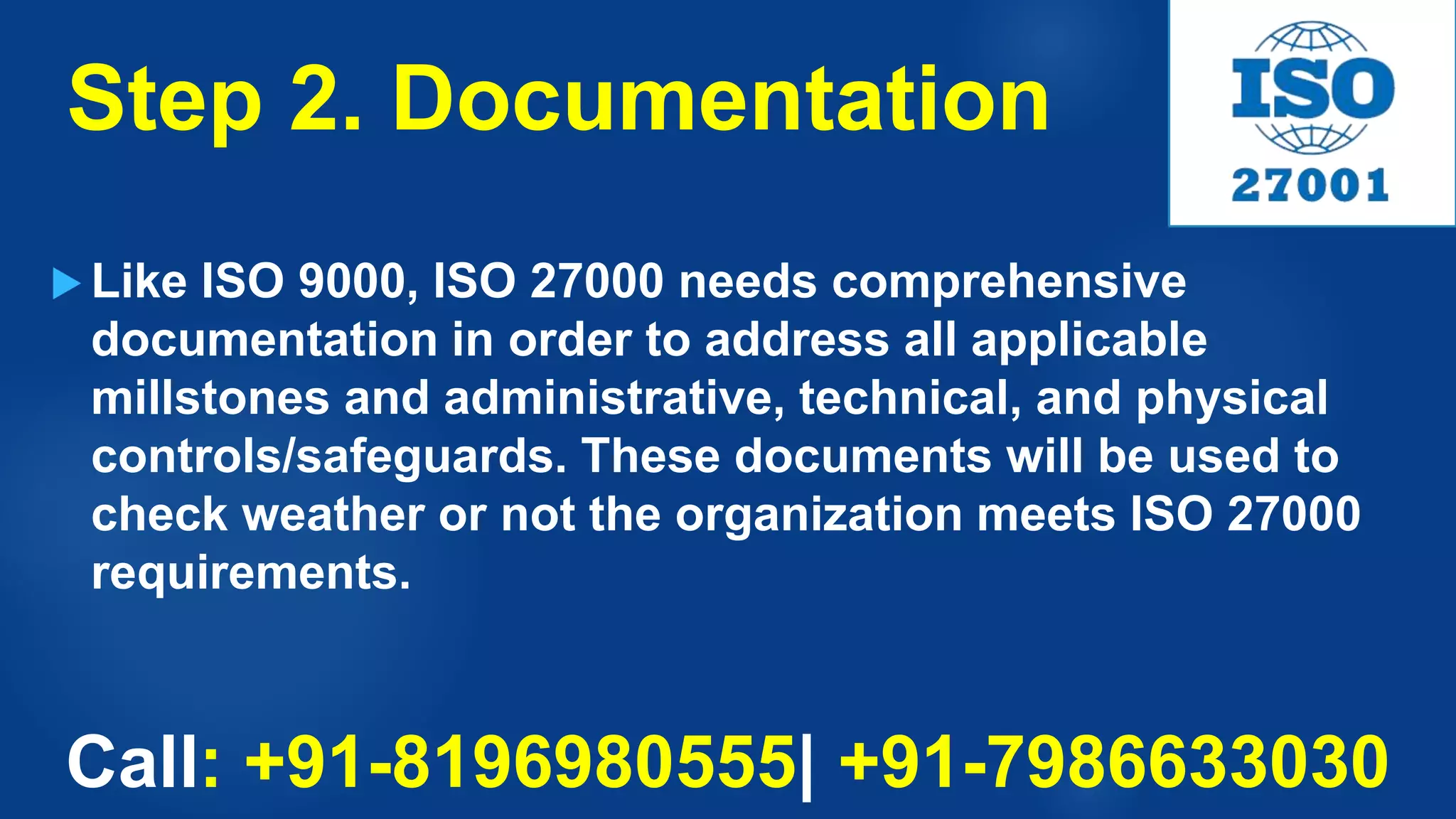 6 steps how to get iso 27000 certification? | PPT