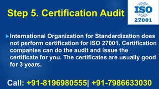 6 steps how to get iso 27000 certification? | PPT
