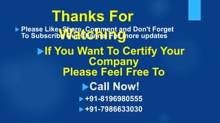 6 steps how to get iso 27000 certification? | PPTX