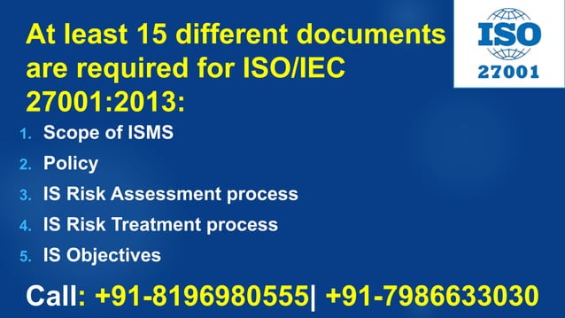 6 steps how to get iso 27000 certification? | PPT