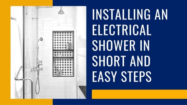 6 Steps Shower Installation DIY in Your Bathroom | PPTX