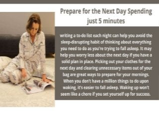 6 Steps to a Healthy Nighttime Routine.ppt