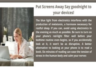 6 Steps to a Healthy Nighttime Routine.ppt