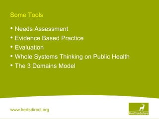 6 steps to a public health organization | PPTX