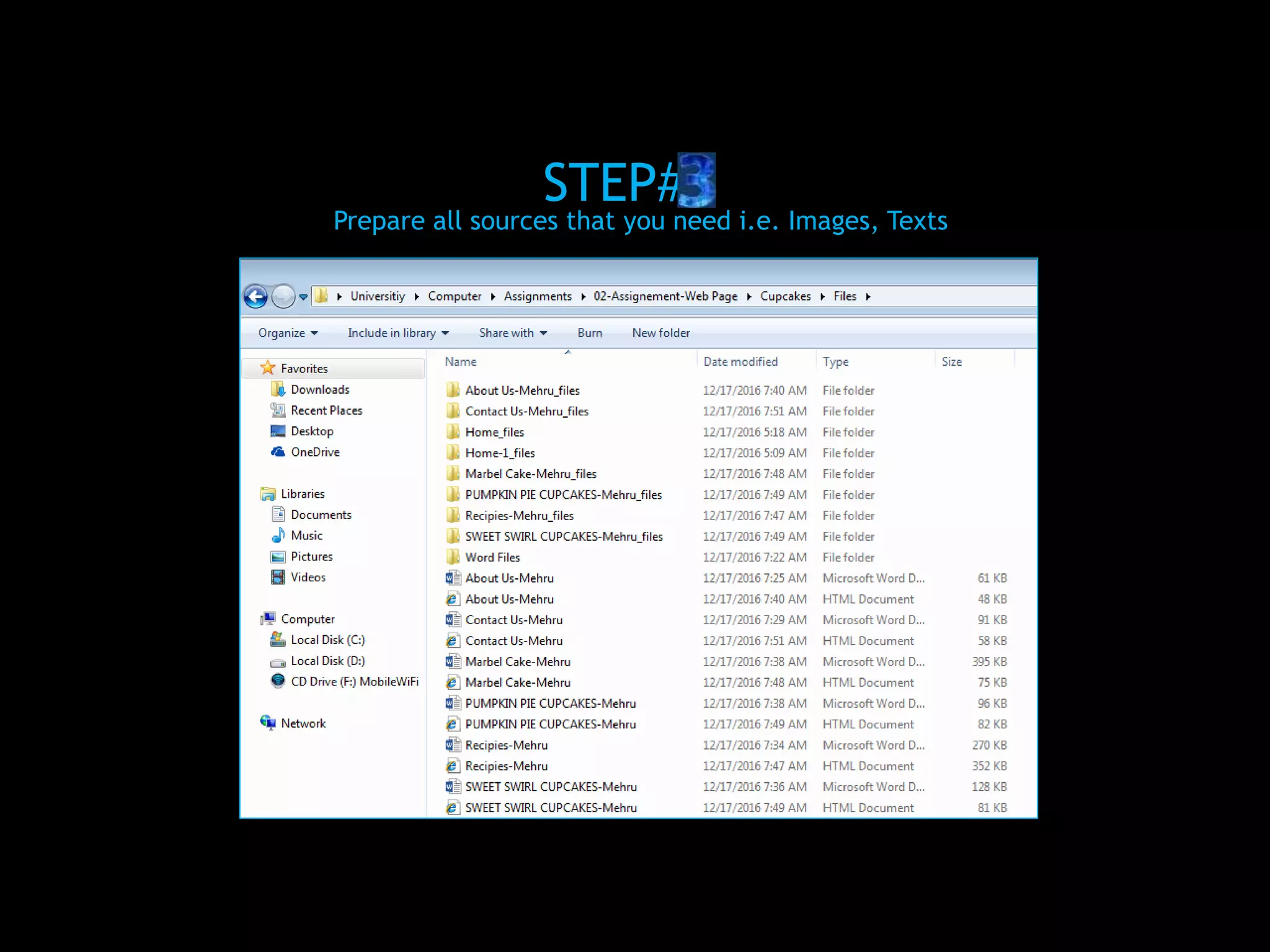 6-Steps to build a webpage | PPT