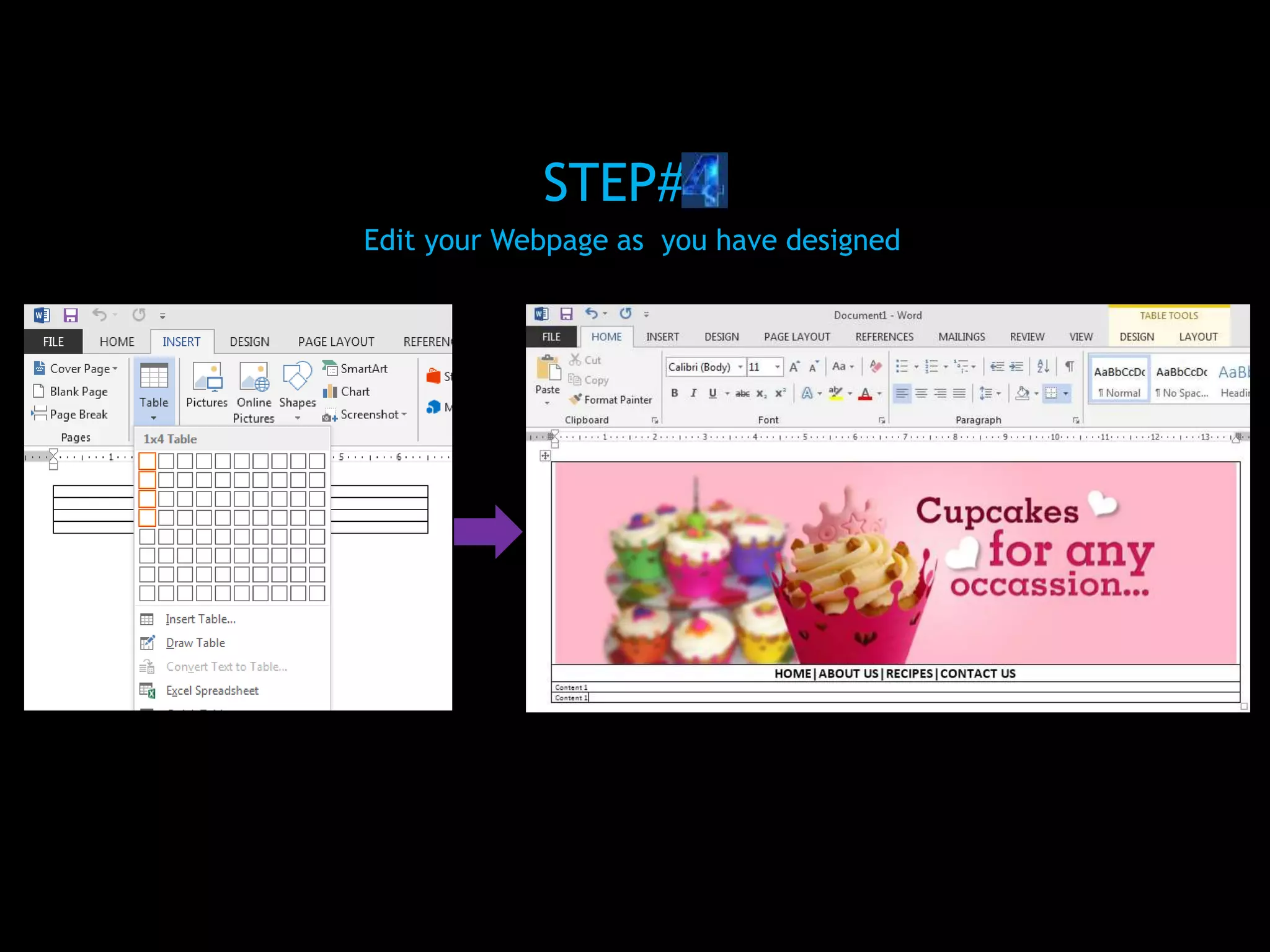 6-Steps to build a webpage | PPT 6-Steps to build a webpage | PPT
