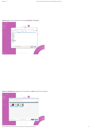 6) Steps to Convert PowerPoint Presentation to E-learning using Articulate Storyline 360 - 2022.pdf