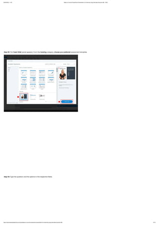 6) Steps to Convert PowerPoint Presentation to E-learning using Articulate Storyline 360 - 2022.pdf