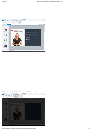 6) Steps to Convert PowerPoint Presentation to E-learning using ...