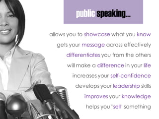 6 Steps to Dynamic Public Speaking | PDF