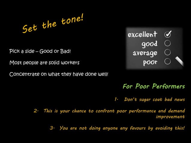 6 Steps to Effective Performance Conversations | PPTX