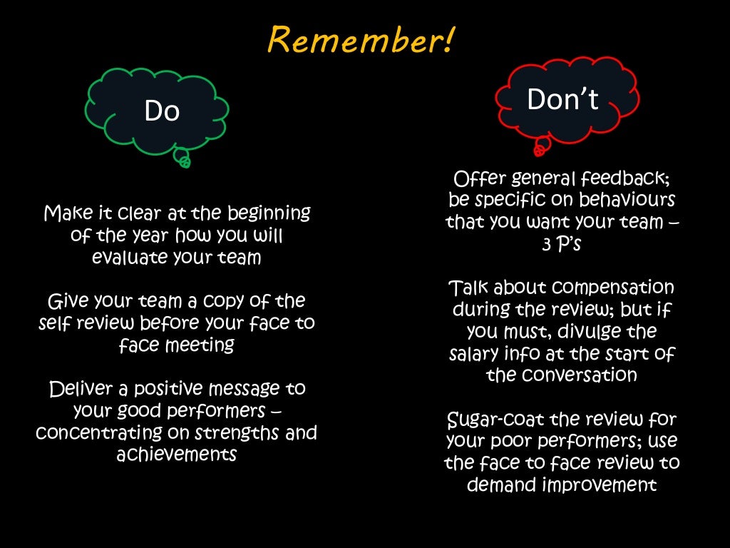 6 Steps to Effective Performance Conversations