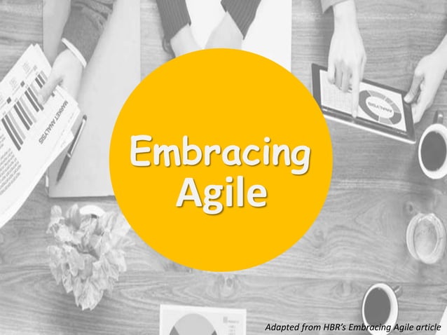 6 Steps to Embracing Agile | PPT | Free Download