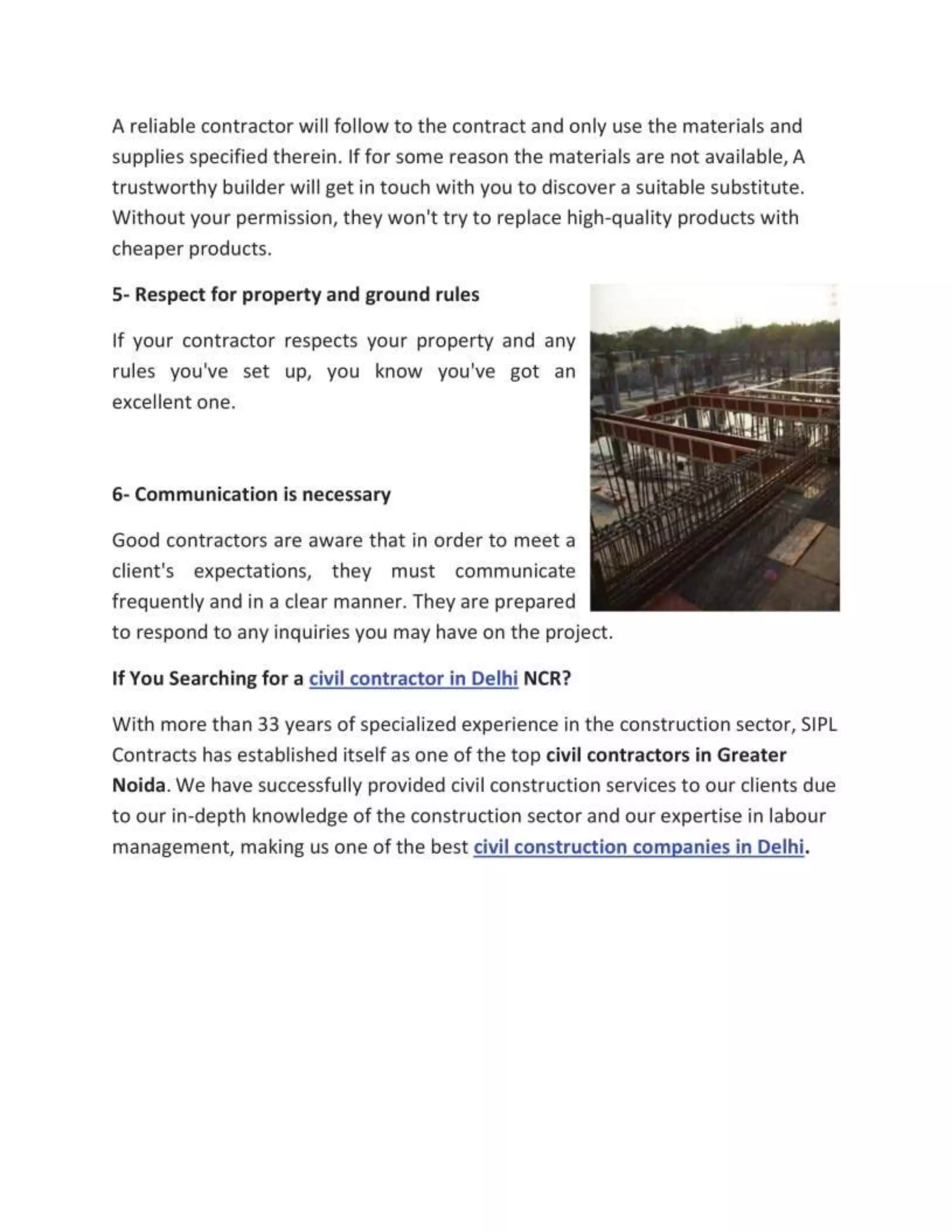 6 Steps to Find the Perfect Civil Contractors.ppt