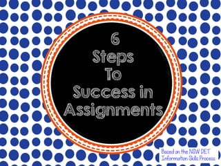 6 steps to success in assignments | PPT