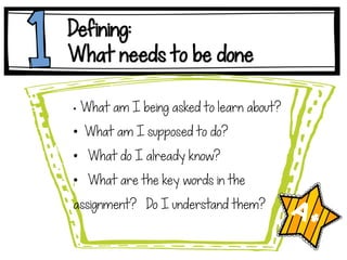 6 steps to success in assignments | PPT