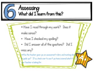 6 steps to success in assignments | PPT