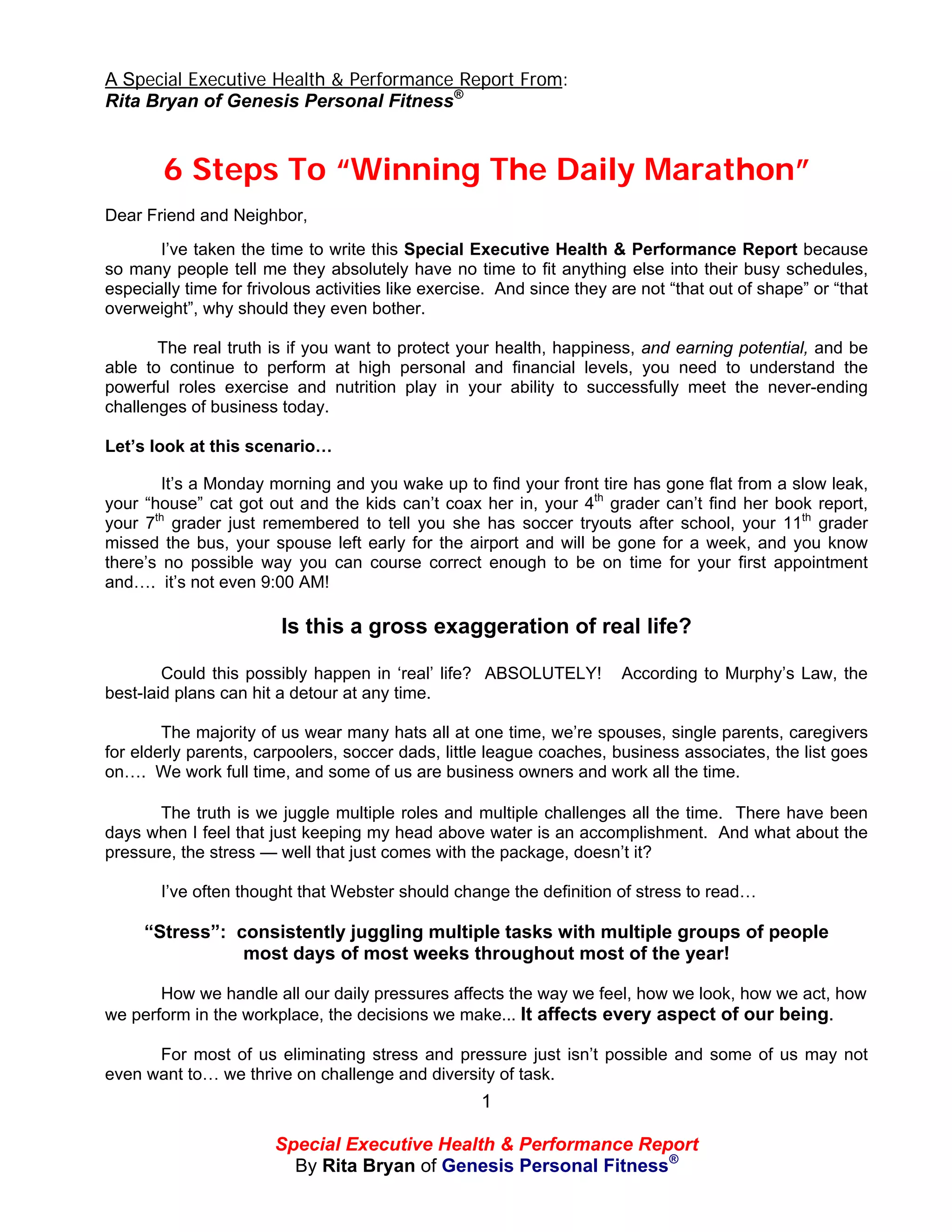 6 Steps to Winning | PDF