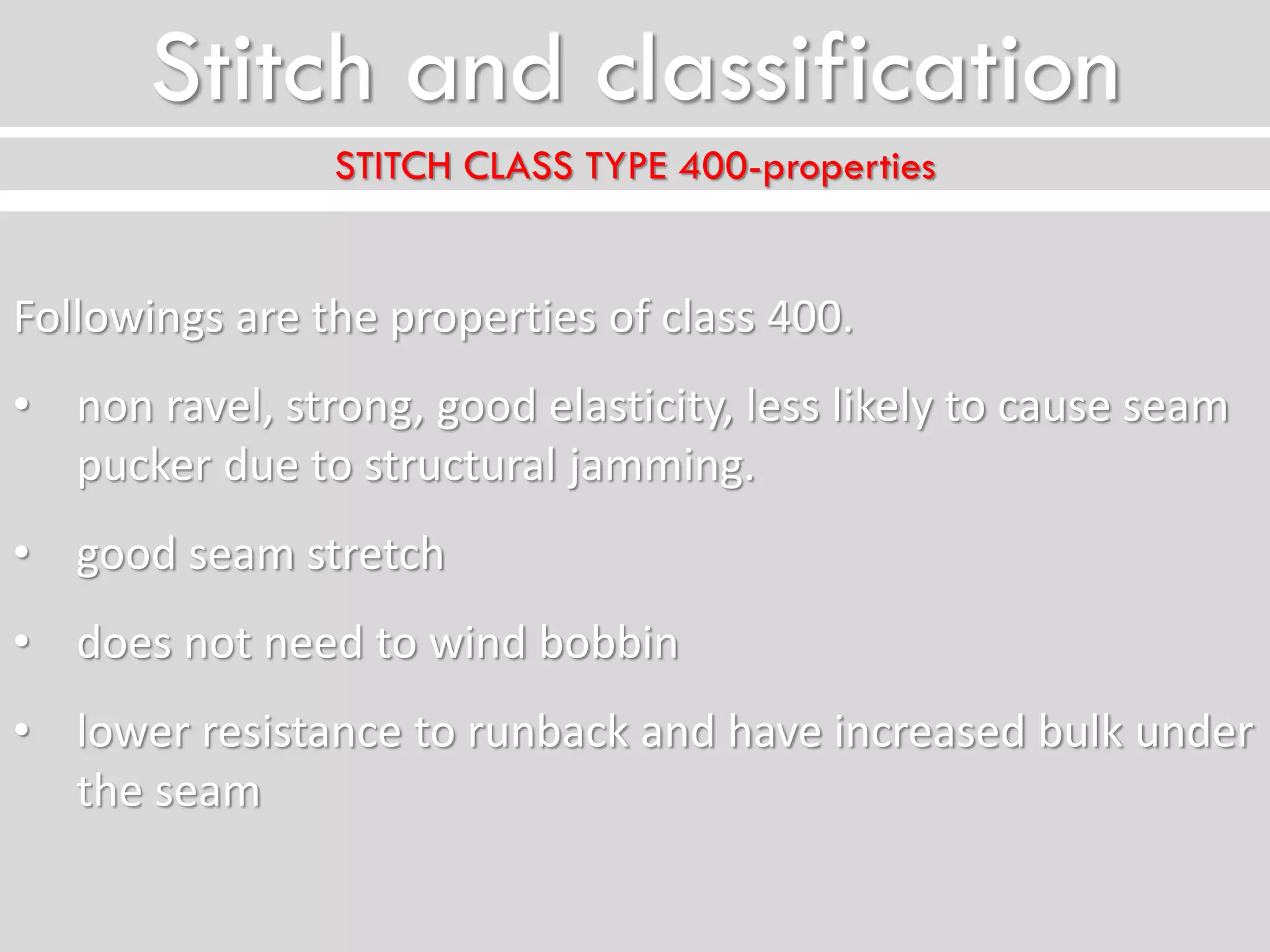 6stitchclassification 131230044238-phpapp02 | PPTX