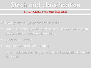 6stitchclassification 131230044238-phpapp02 | PPT
