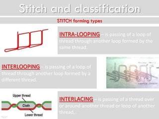 6stitchclassification 131230044238-phpapp02 | PPT