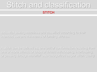 stitch | PPTX