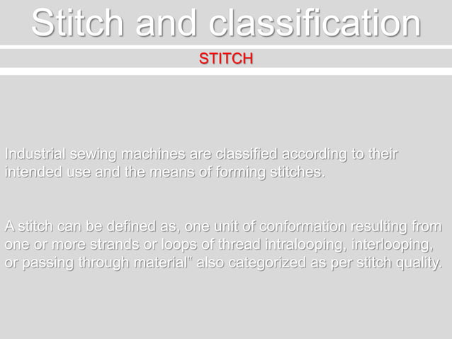 stitch | PPT