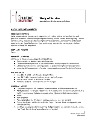 6 story of service | DOCX