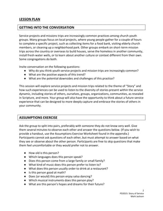 6 story of service | DOCX