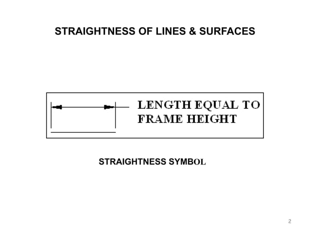 Straightness of lines & surfaces | PPTX | 3-D Graphics | Computer ...