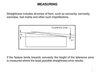 Straightness of lines & surfaces | PPTX