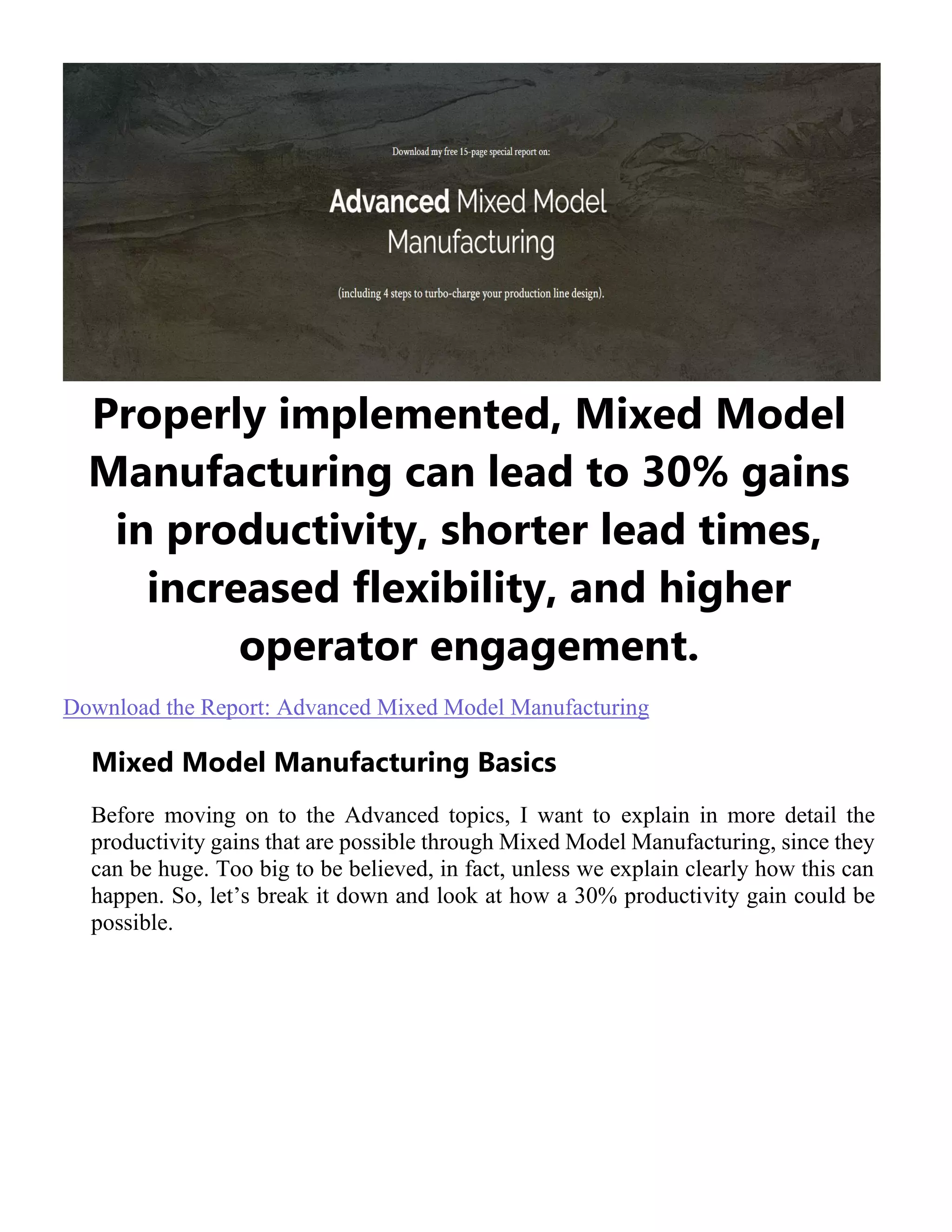 6 strategies for a 30% gain in productivity | PDF