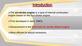 Six-Stroke Engine | PDF
