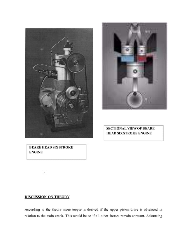 6 stroke engine by bhagawan upreti | PDF