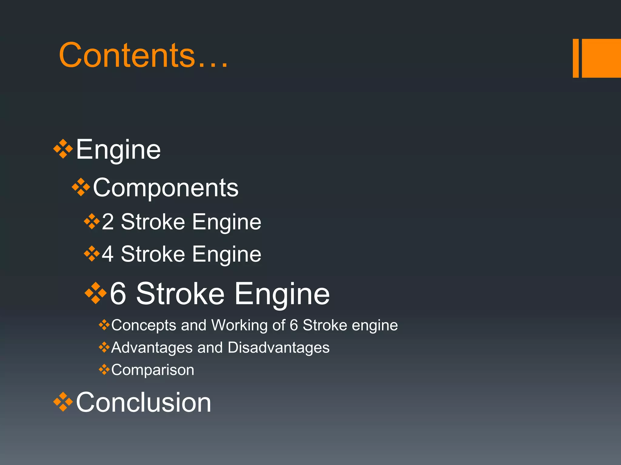 6 stroke engine | PPTX