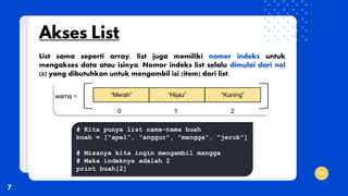 Algoritma dan Struktur Data (Python) - Struktur Data | PDF