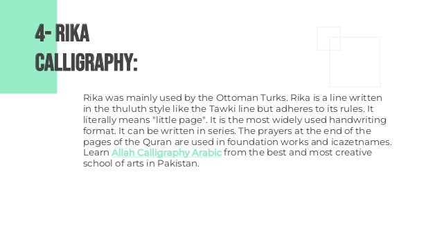 6 Styles of Arabic Calligraphy.pptx