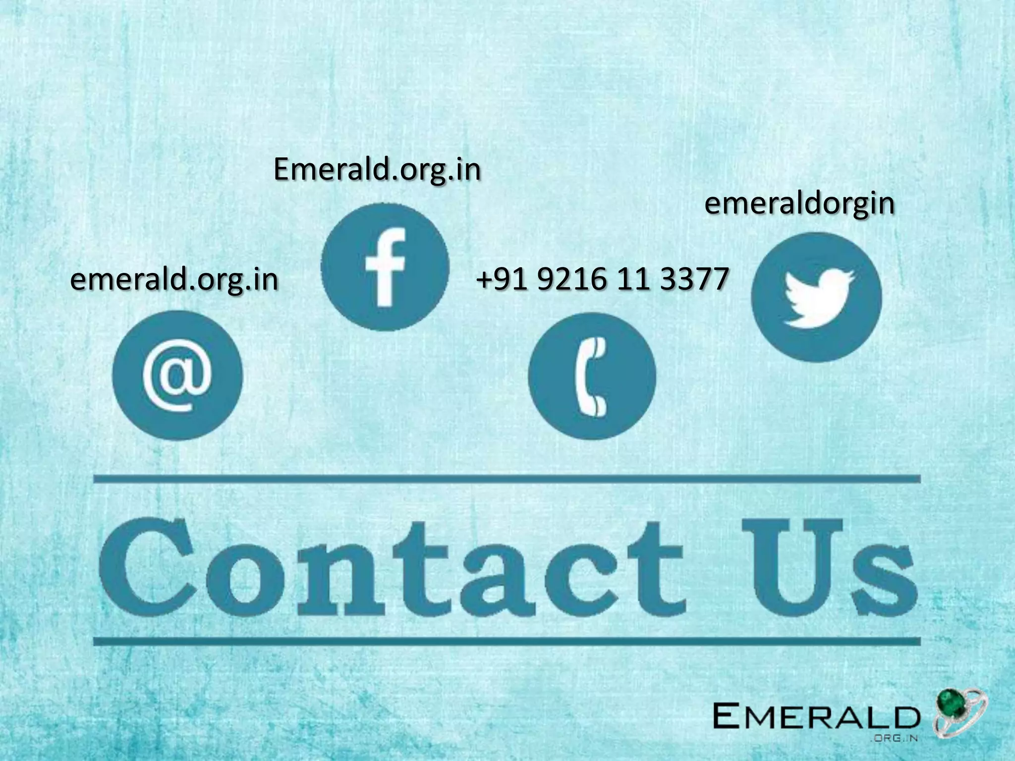 6 Superpowers Of Wearing An Emerald Stone | PPTX